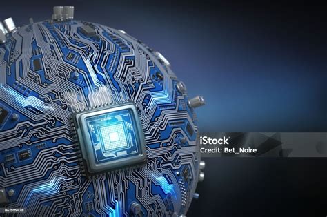 회로 보드 시스템 칩 코어 프로세서와 함께 했다입니다 구형 컴퓨터 Cpu와 마더보드입니다 미래의 컴퓨터 기술 배경입니다 구에 대한 스톡 사진 및 기타 이미지 Istock