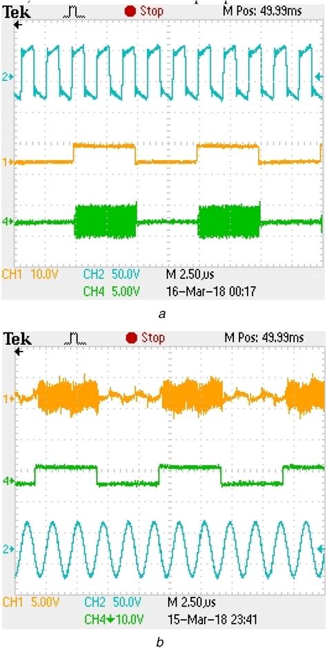 Experimental Waveforms Of Power And Signal Parallel Transmission Download Scientific Diagram