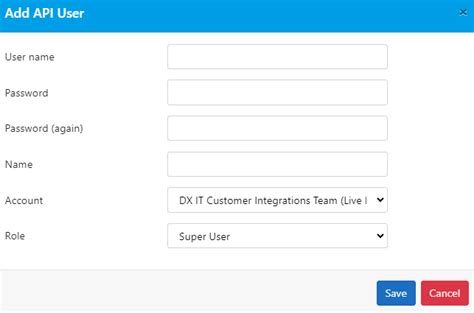 Set Up Dx Api Credentials