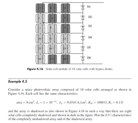 Solved Figure Solar Cell Module Of Solar Cells With Chegg