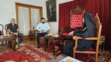 Сливенският митрополит благослови олимпийския медалист Божидар Андреев СНИМКИ Информационна