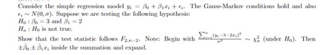 solved consider the simple regression model yi β0 β1xi ϵi