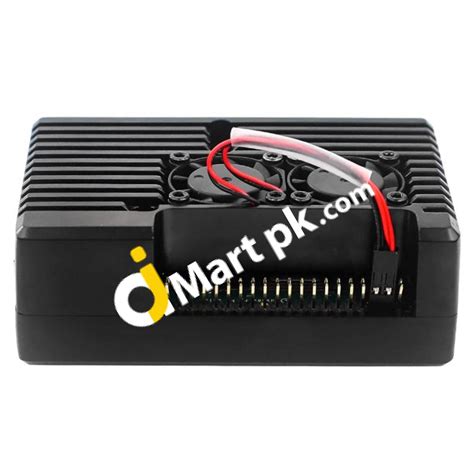 Geeekpi Raspberry Pi 4 Armor Case V20 Series With Dual Fan Aluminum