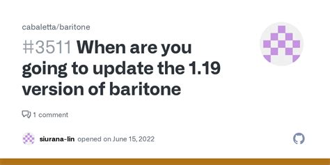 When Are You Going To Update The 1 19 Version Of Baritone · Issue 3511 · Cabaletta Baritone