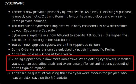 In 20 Patch Notes Anyone Experienced This Yet Rcyberpunkgame