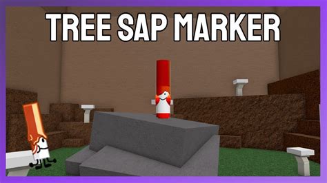 How To Find The Tree Sap Marker ROBLOX FIND THE MARKERS YouTube