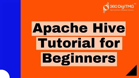 What Is Apache Hive Apache Hive Tutorial For Beginners Data Models
