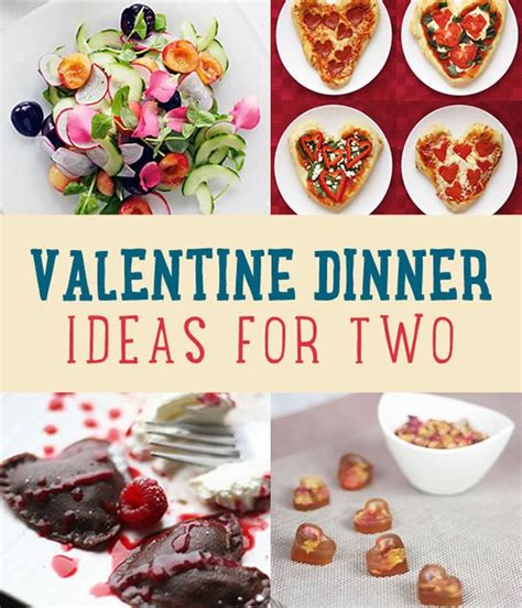 Romantic Valentine Dinner Ideas For Two