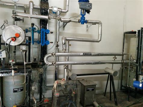 Experimental Setup Of Boiler At Advanced Process Control Lab COEP