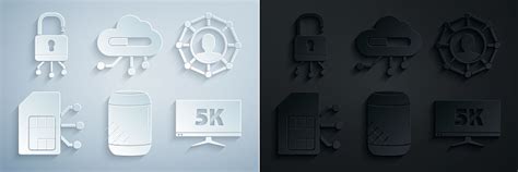 음성 어시스턴트 프로젝트 팀 베이스 Sim 카드 5k 비디오가 있는 모니터 디스플레이 사물 인터넷 및 디지털 회로 기판 아이콘