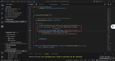 Data Got By Calling The Kfifoget Less Than The Data Received By The Uart Rx Nordic Qanda
