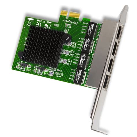 Network Card 4 Port Gigabit Ethernet 10 100 1000m Grandado