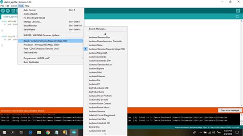 อยากสอบถามโปรเจคที่กั้นฟุตบาท Error Avrdude Stk500v2receivemessage Timeout หน้า 4