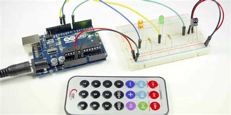 How To Set Up An Ir Remote And Receiver On An Arduino Circuit Basics