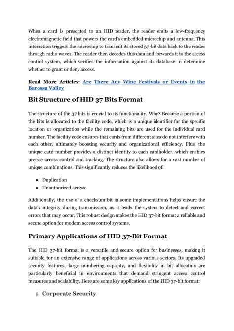 Ppt What Is Hid 37 Bit Powerpoint Presentation Free Download Id13339220