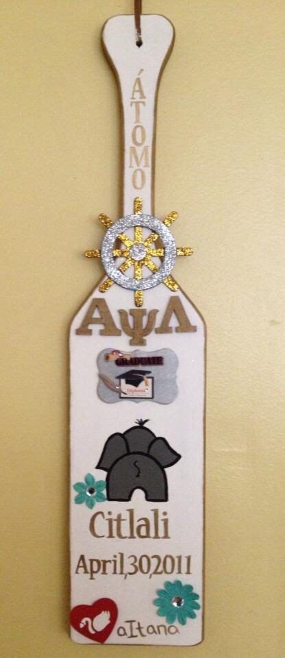 Alpha Psi Lambda Paddle Greek Paddles And Gear