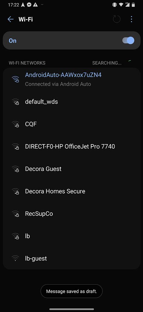 symfonium not transcoding when connected to aawireless support