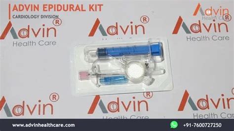 Straight Single Plastic Epidural Catheter Kit Size Regular At ₹ 500