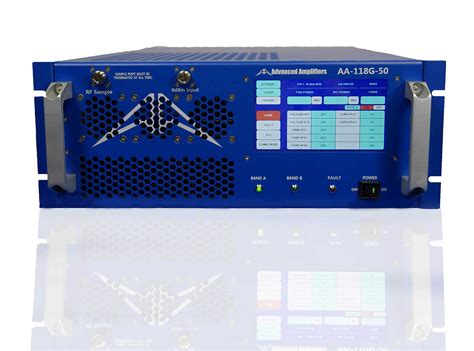 Aa 118g 50 Solid State High Power Amplifier Advanced Amplifiers