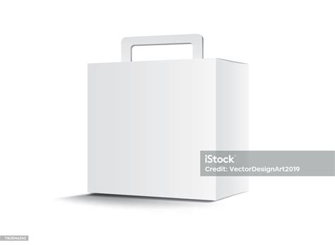 흰색 패키지 상자 벡터 패키지 디자인 3d 상자 제품 디자인 화장품 또는 의료 종이 상자에 대한 현실적인 포장 3차원 형태에 대한 스톡 벡터 아트 및 기타 이미지 Istock