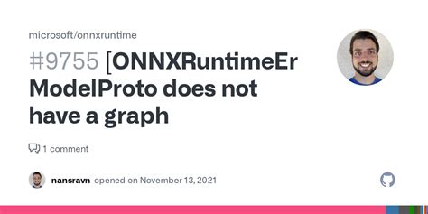 ONNXRuntimeError ModelProto Does Not Have A Graph Issue 9755