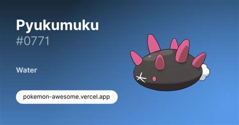 Pyukumuku · 0771