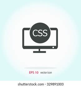 Css Icon Stock Vector Royalty Free Shutterstock