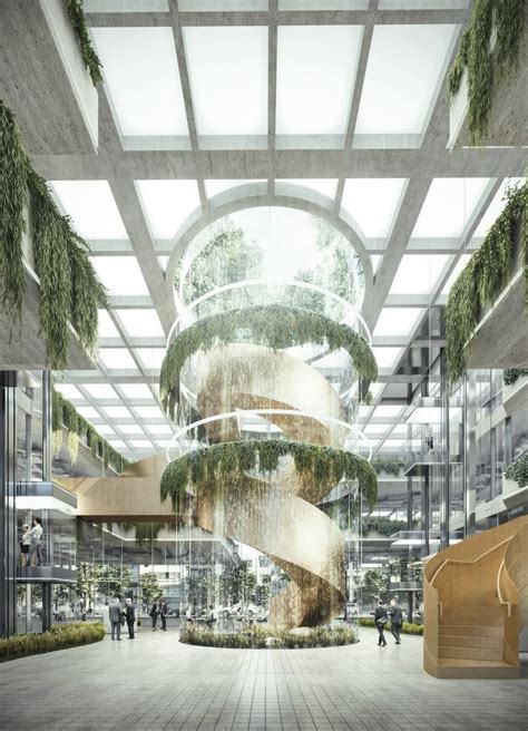 Pin On 快速收藏 Atrium Design Concept Architecture Architecture Design Drawing