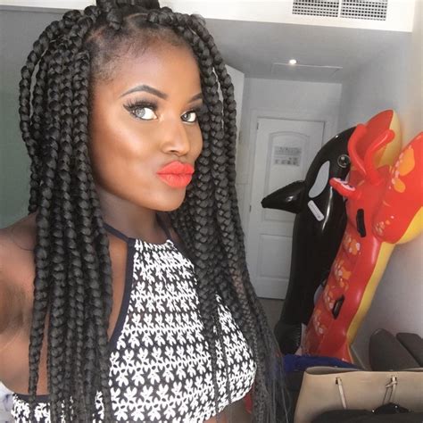 40 Most Beautiful Box Braid Hairstyles To Style Right Now Haircuts And Hairstyles 2019