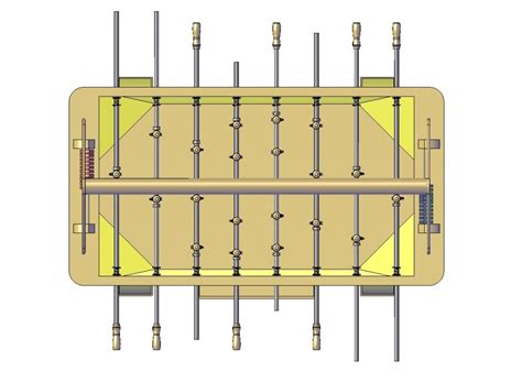 2d Detail Of Gaming Table Blocks Layout File In Autocad Format