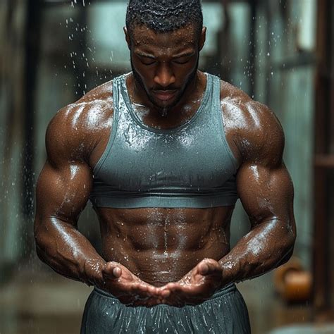 Sweaty Male Workout