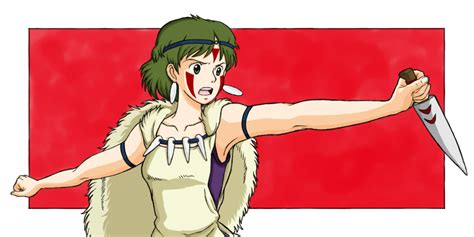 San Princess Mononoke Fan Art Fanpop