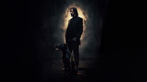 4k John Wick With Dog Cool Wallpaper Hd Artist 4k Wallpapers Images