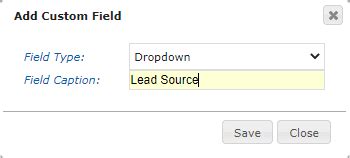 How To Add Custom Opportunity Fields Legrand CRM Cloud Knowledge Base