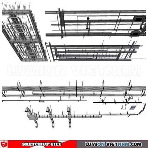 Ceiling Sketchup Models