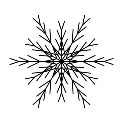 Simple Snowflake Vector Art Icons And Graphics For Free Download