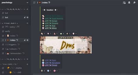 Aesthetic Discord Self Roles Discord Self Role