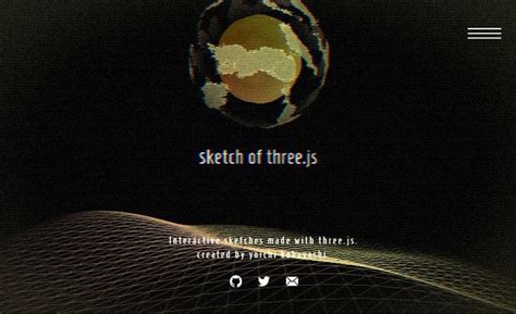 Featured Of The 04 Aug 2017 Sketch Of Threejs By Yoichi Kobayashi