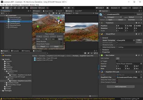 Multiple Vfx Look Linked To Same Video Player Depthkit Integrations Depthkit Community