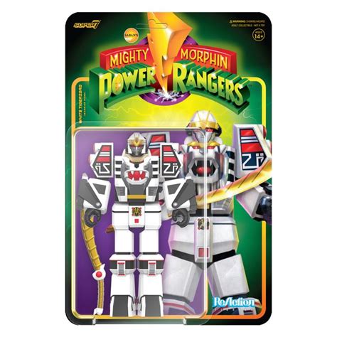 Reaction Mmpr Wave 4 Tigerzord Warrior Mode Packaging Morphin Legacy