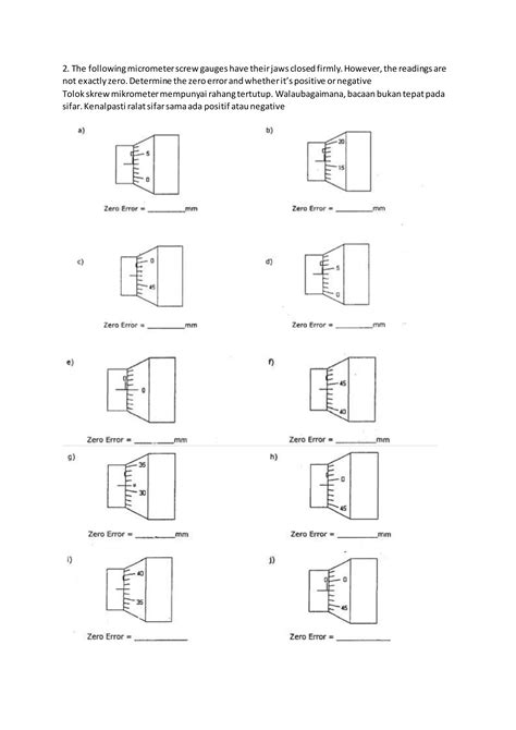 Error Micrometer Docx