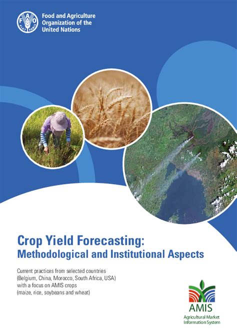 Pdf Crop Yield Forecasting Methodological And Institutional Aspects