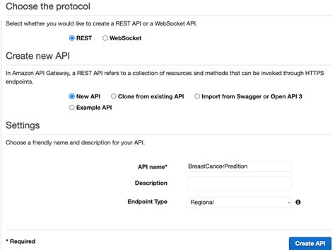 call an amazon sagemaker model endpoint using amazon api gateway and aws lambda aws machine