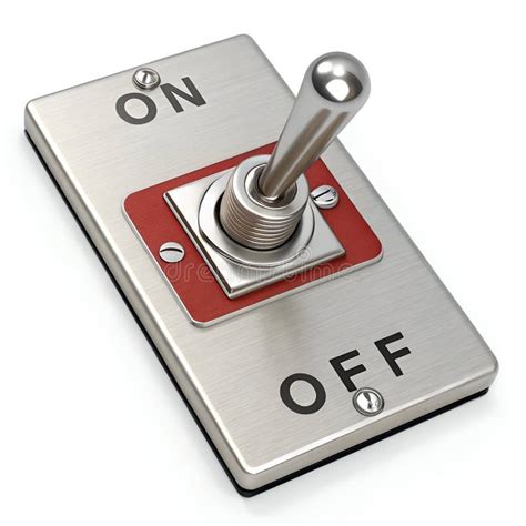 Toggle Switch Icon 3d Rendering Vector Illustration Stock Illustration Illustration Of Element