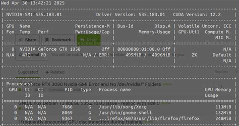 Nvidia Smi Shows Na Fan And Err Power Linux Nvidia Developer Forums
