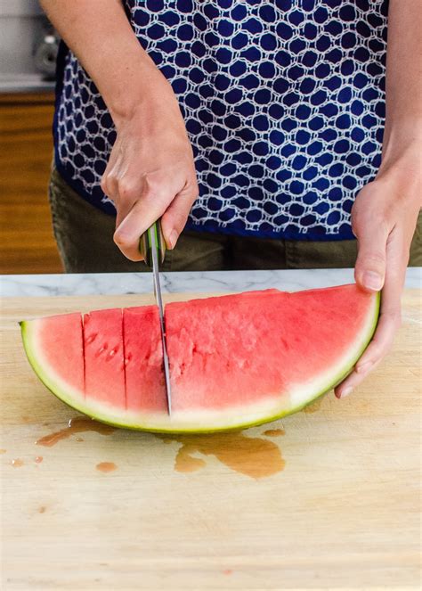 How To Cut Up A Watermelon Step By Step Tutorial Kitchn
