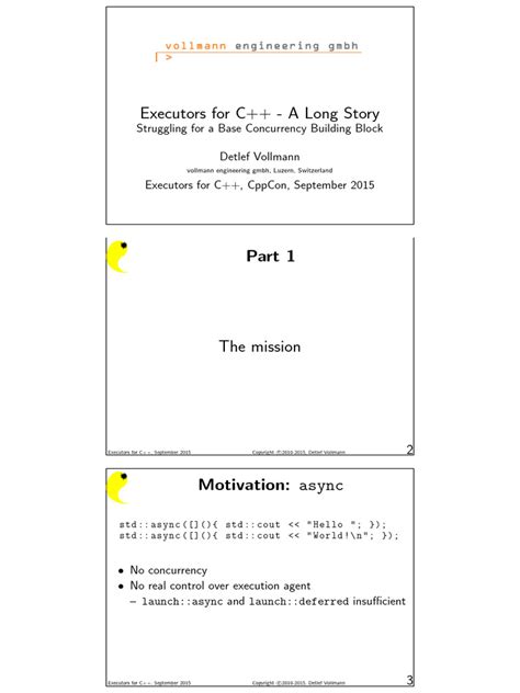 executors for c a long story detlef vollmann cppcon 2015 pdf