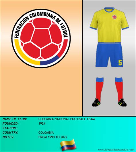 Colombia National Football Team Logo Pre Match 2024 Copa America