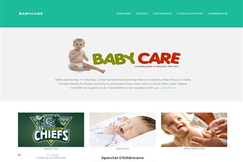 Baby Care System In PHP MySQLi With Full Source Code SourceCodester
