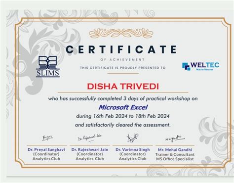 disha trivedi on linkedin exceltraining microsoftexcel
